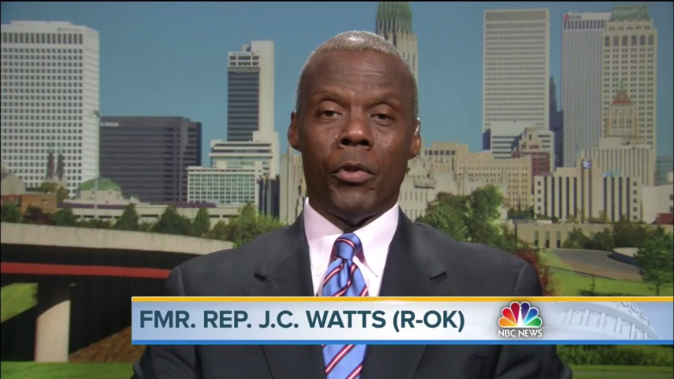 Former GOP Rep JC Watts Calls Out Fellow Republicans for Silence on Racism