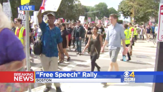 WATCH LIVE: Boston Free Speech Rally and Counter-Protests LIVE STREAM