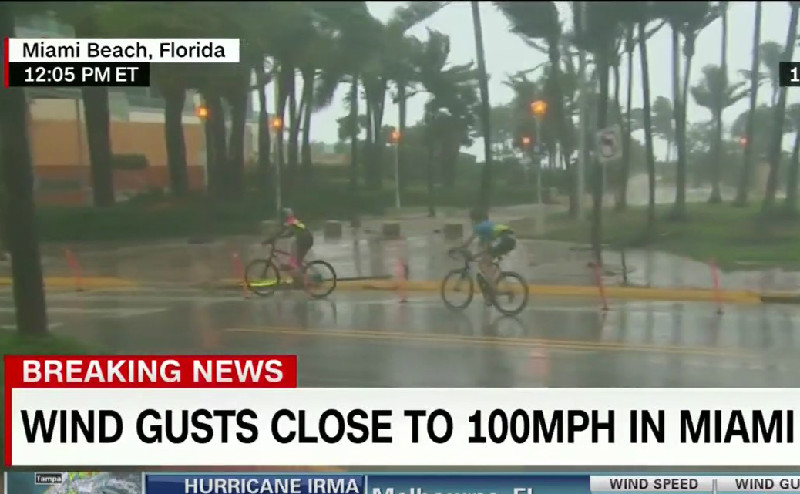 ‘Oh My…This Is Stupid’: Watch Thrill Seekers Bike Behind Live CNN ...