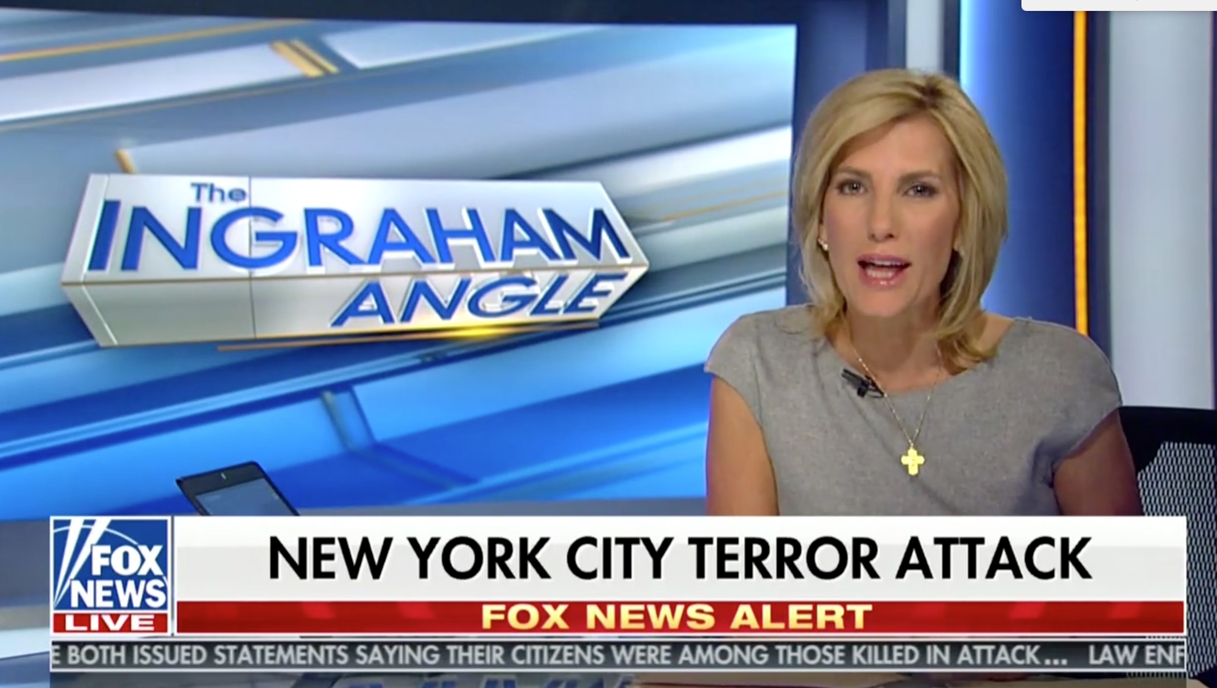 Ingraham on NYC Attack: We Shouldn’t Lose Lives Because Politicians ...