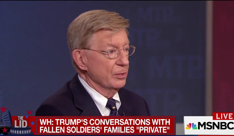 George Will Goes Off on Trump: ‘He’s Barely on Speaking Terms With the ...