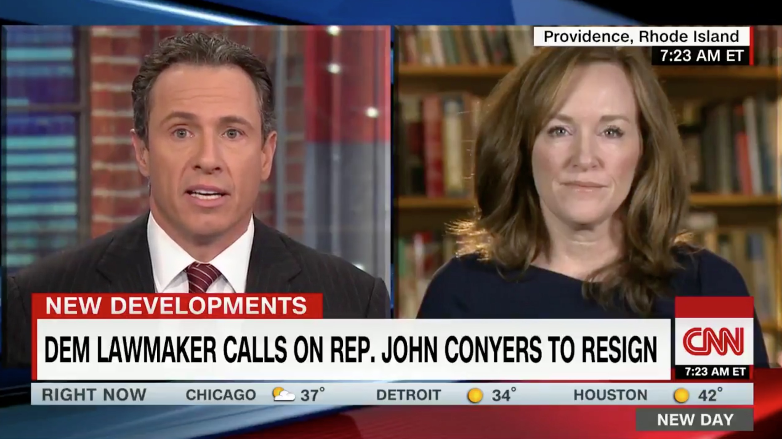 Kathleen Rice Calls on John Conyers to Resign