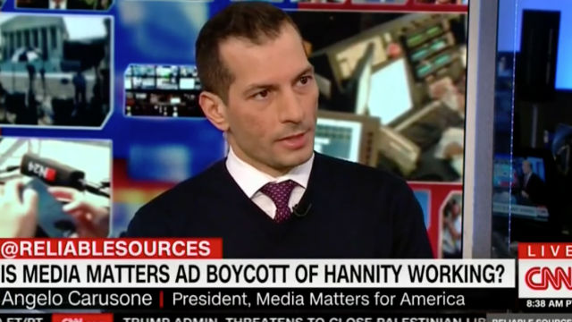Media Matters President Talks Hannity Ad Boycott on CNN: He Does ...