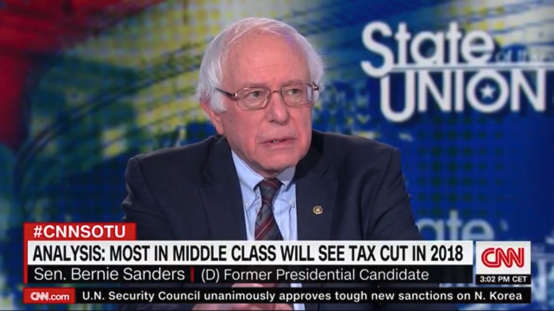Bernie Sanders on Tax Overhaul: ‘It Is a Very Good Thing’ That Middle ...