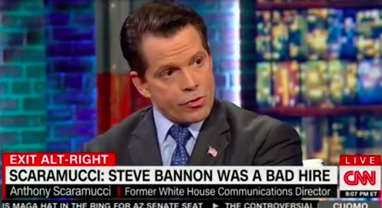 Scaramucci Piles on ‘Bad Hire’ Steve Bannon: ‘He Just Didn’t Want To ...