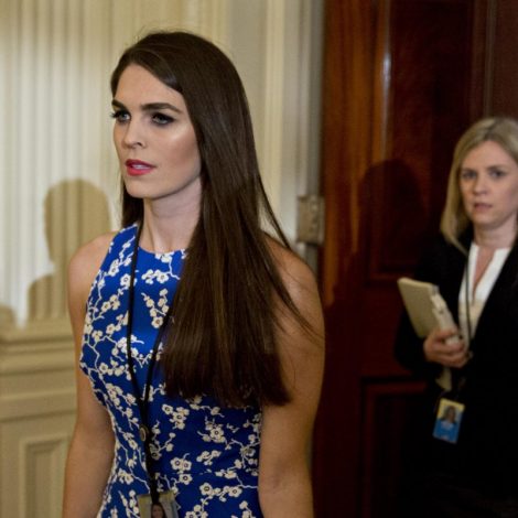 WH Insider Claims Hope Hicks Secretly Kept a ‘Detailed Diary’ Of ...