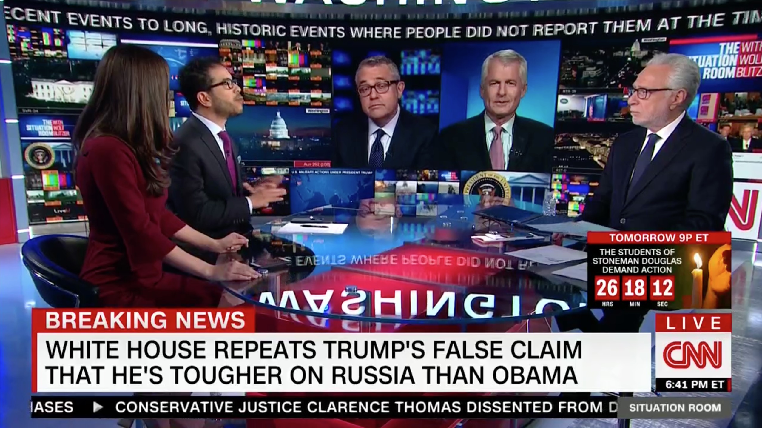 CNN Completely Jumps The Shark With Chyron Fact-Checking Subjective ...