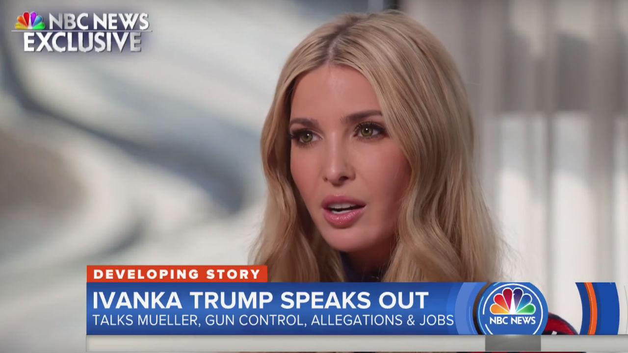 Twitter Lights Up Over Ivanka Being Asked About Her Dad’s Accusers ...