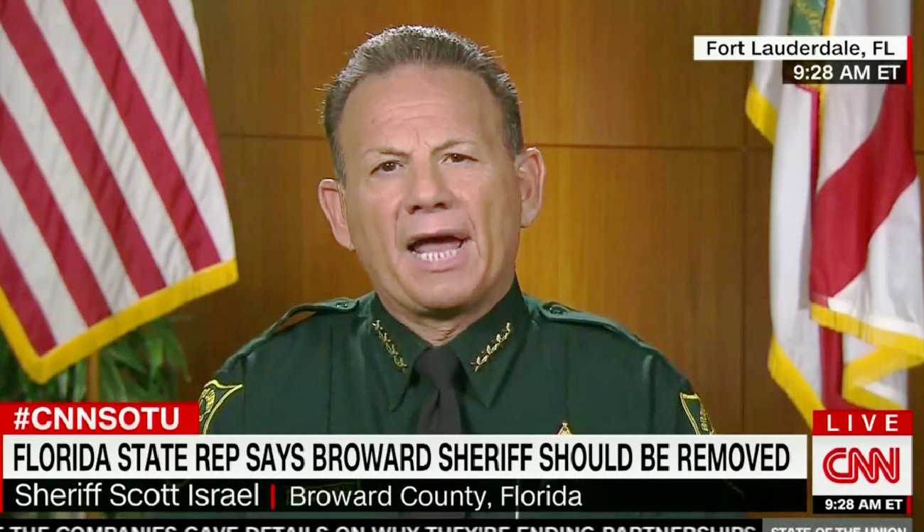 Major Local Newspaper Calls For Parkland Sheriff's Ouster