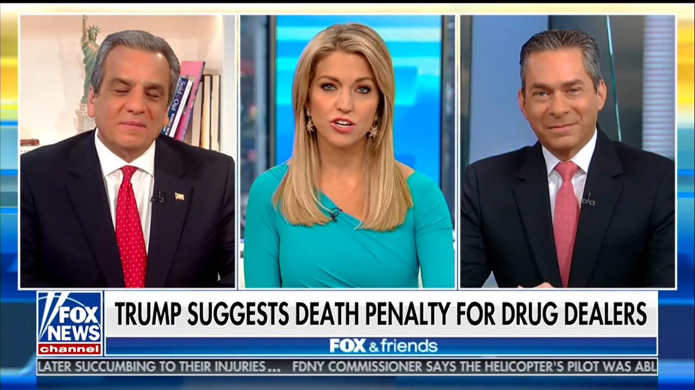 Fox & Friends Debates Death Penalty For Drug Dealers: Trump ‘Is Usually ...