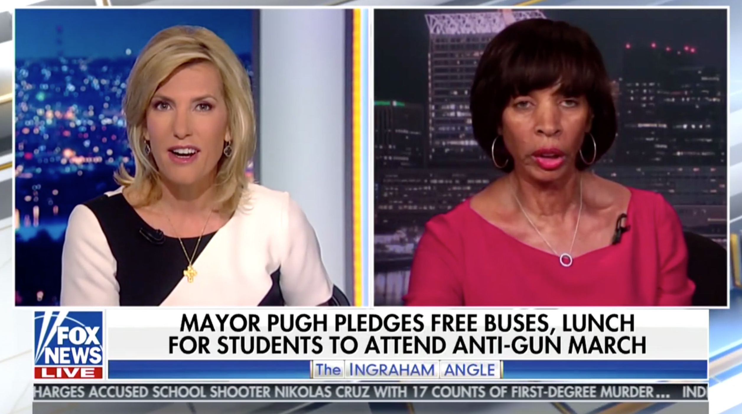 Baltimore Mayor and Laura Ingraham Clash Over Gun Protests: ‘Get Your ...