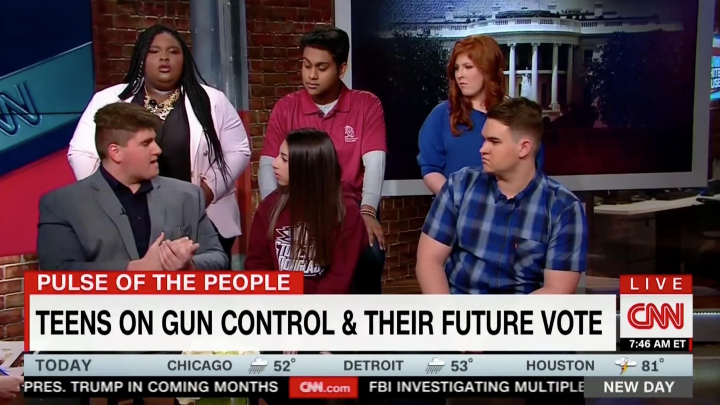 CNN Student Panel Gets Heated Over Gun Control Debate: ‘My Life is More ...