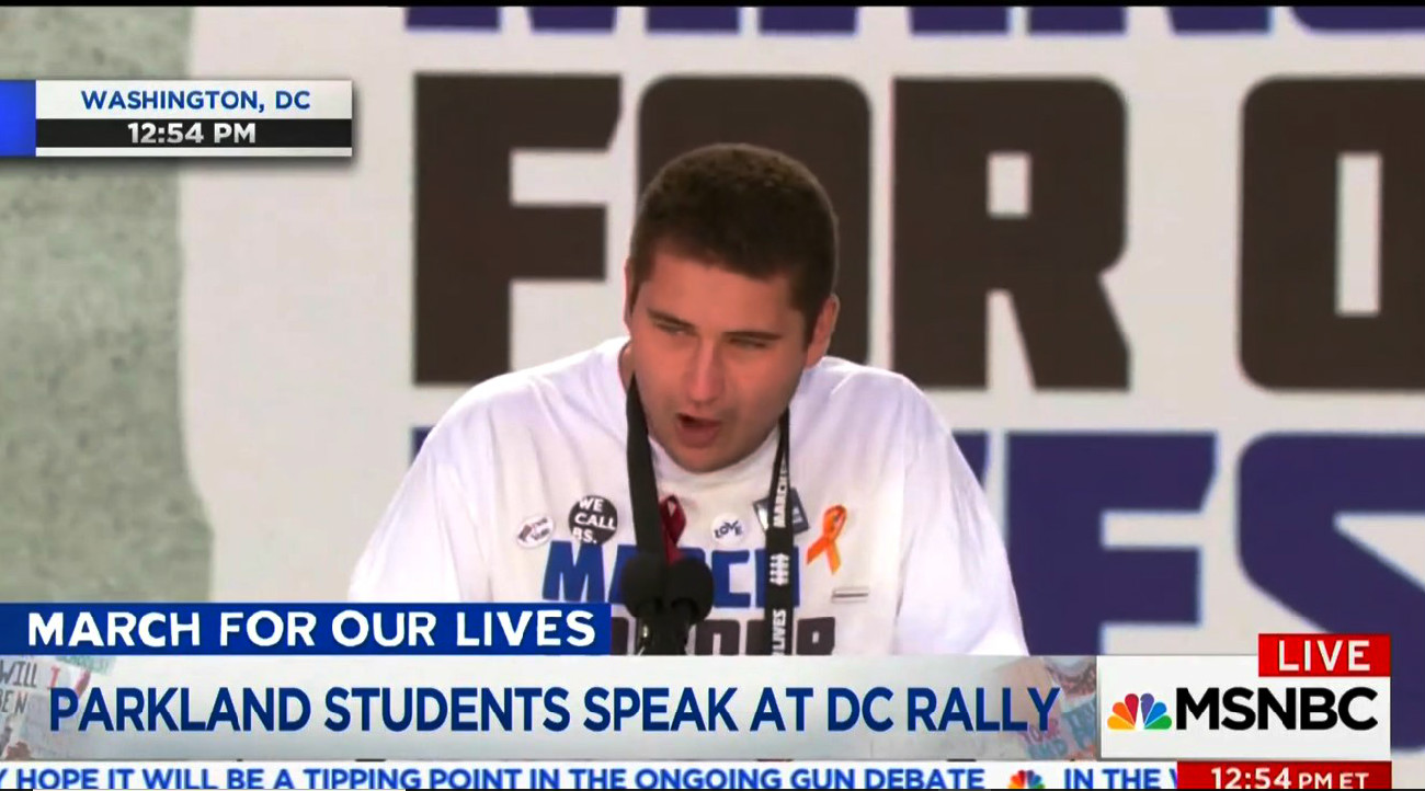 Parkland Student Alex Wind: ‘If You Take Money From the NRA, You Have ...