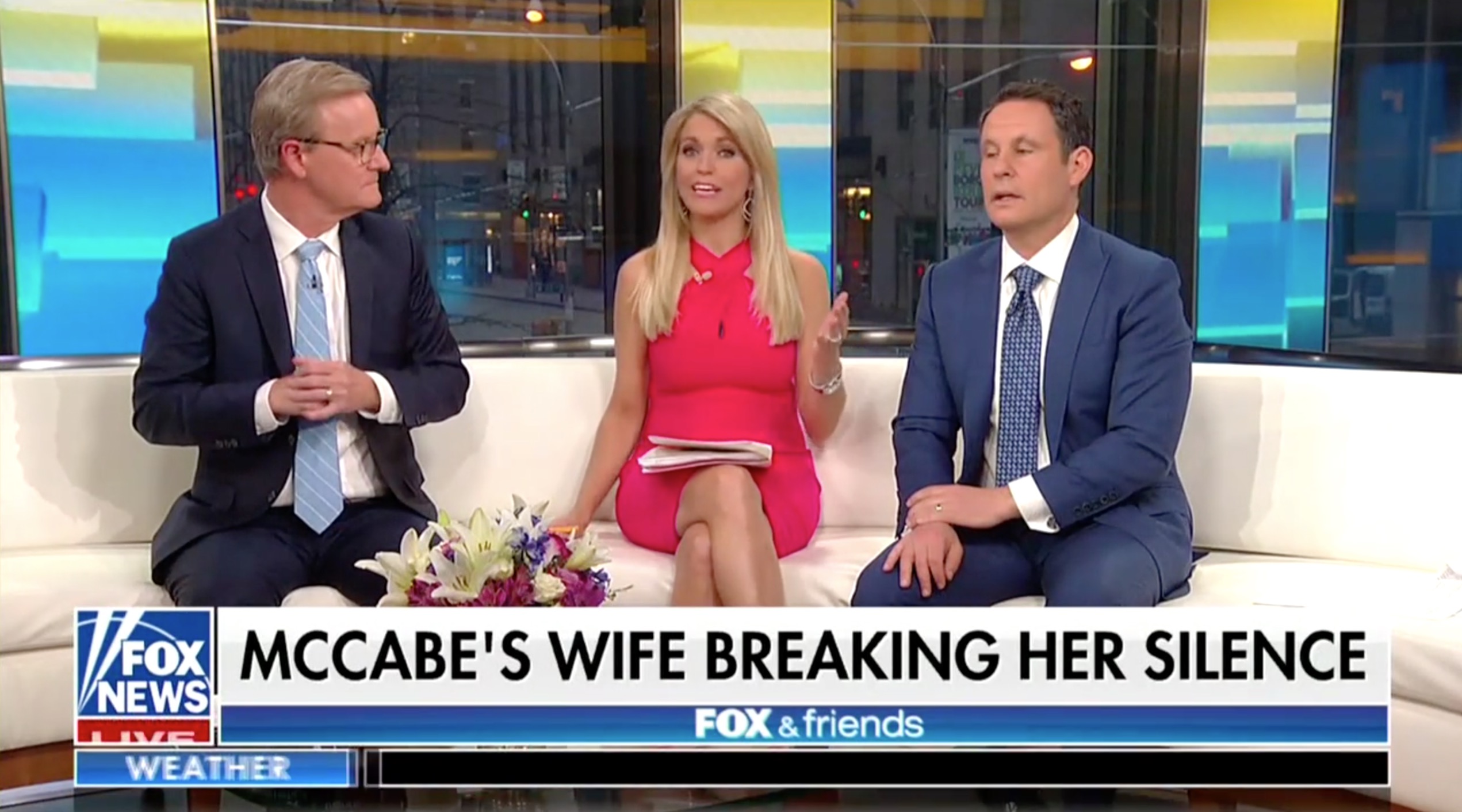 Fox & Friends and Maria Bartiromo Trash Andrew McCabe’s Wife Over Anti ...