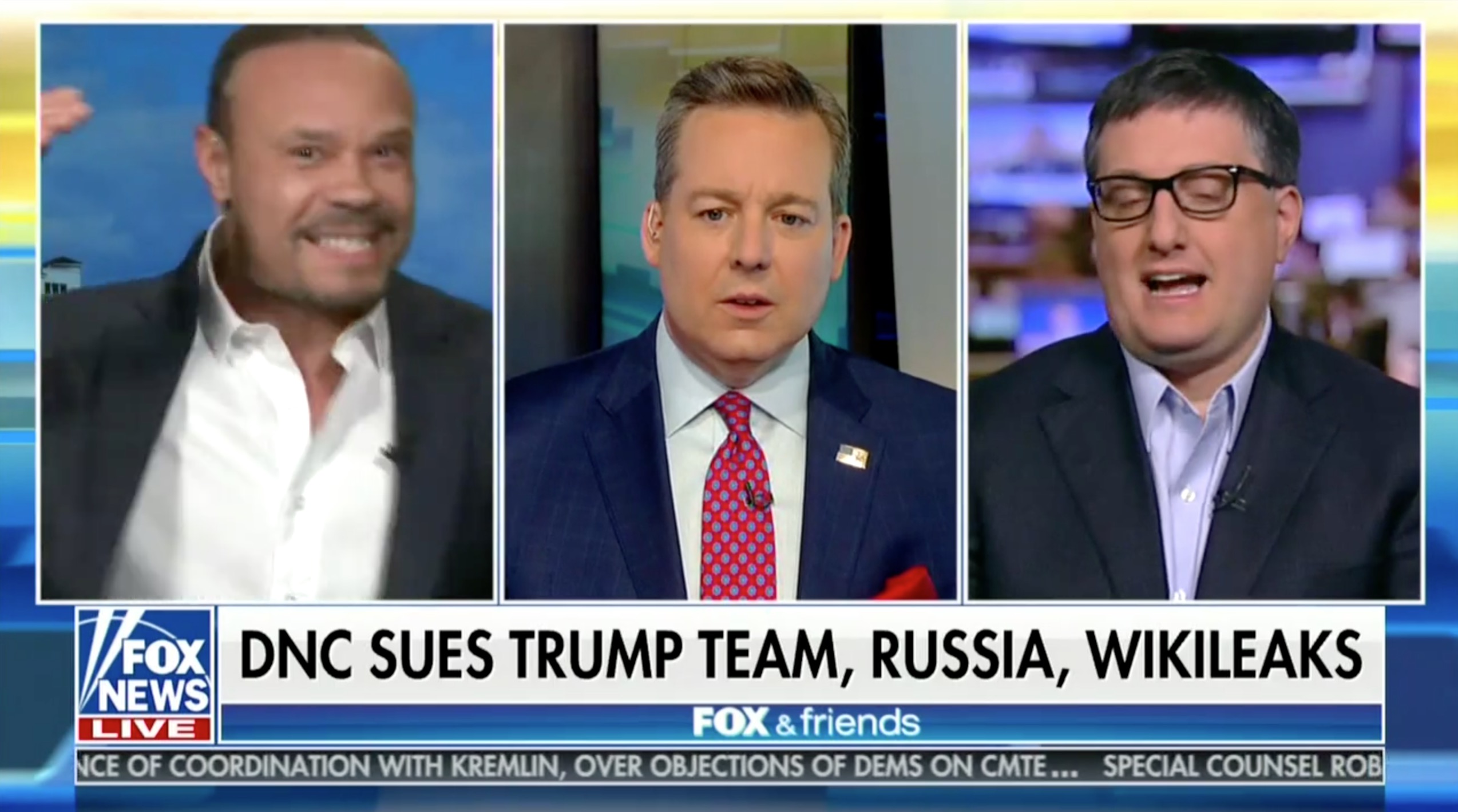 Fox News Guest Dan Bongino Loses It on Ex-Clinton Aide Philippe Reines