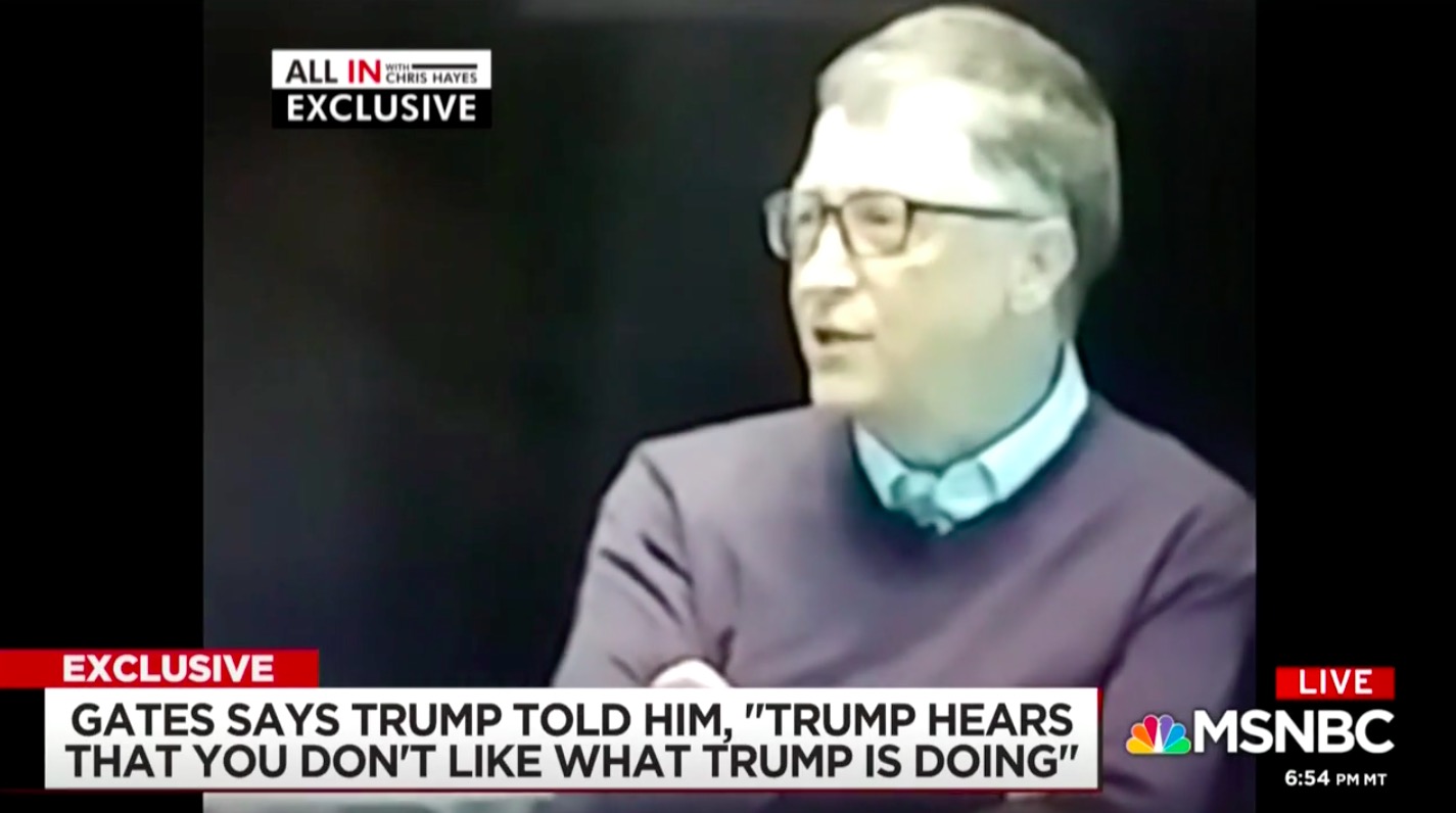 Bill Gates Dishes On His Meetings With Trump: ‘Scary How Much He Knew ...