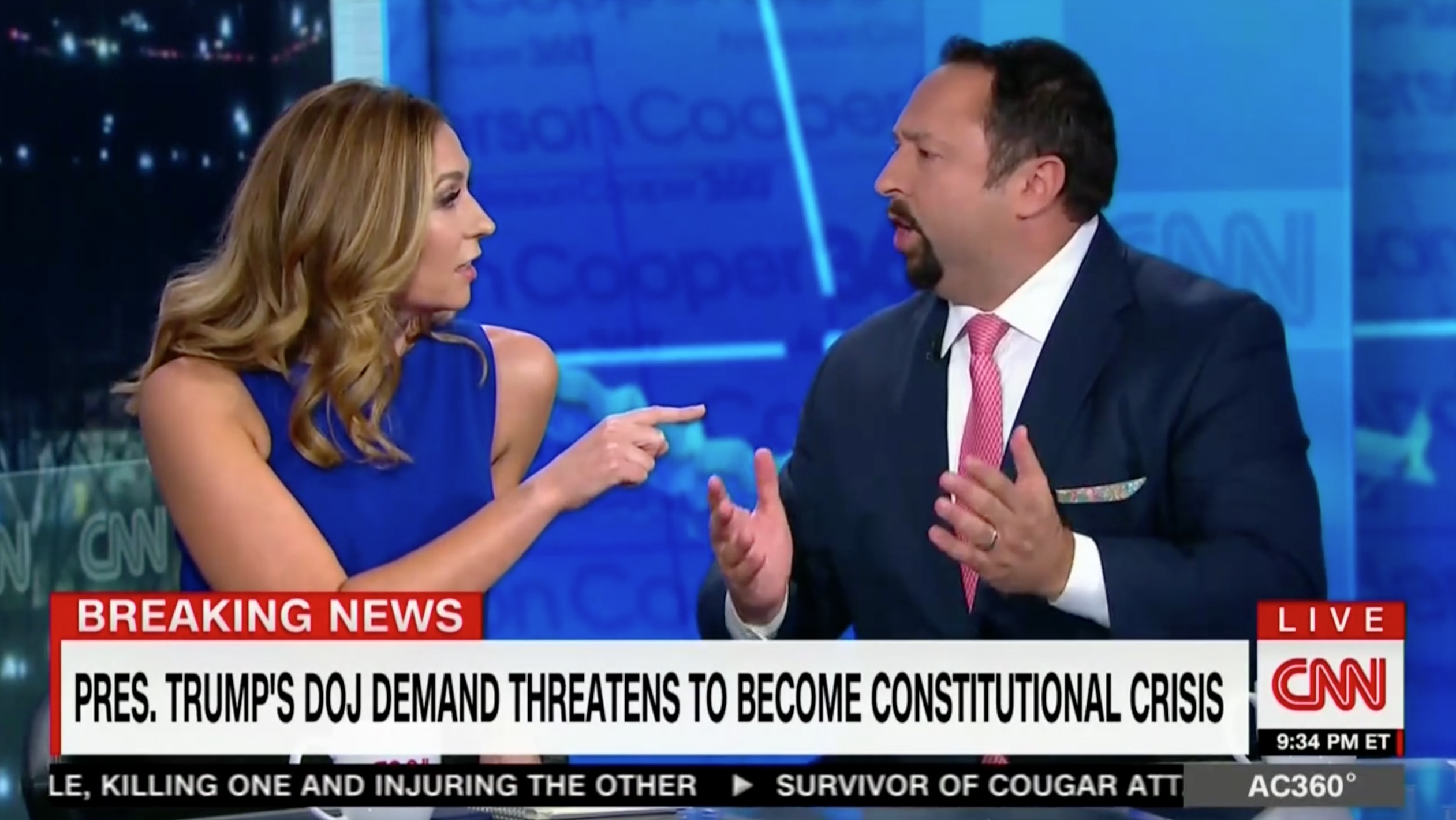 CNN’s Amanda Carpenter, Jason Miller Get Heated Over Trump, FBI Spying ...