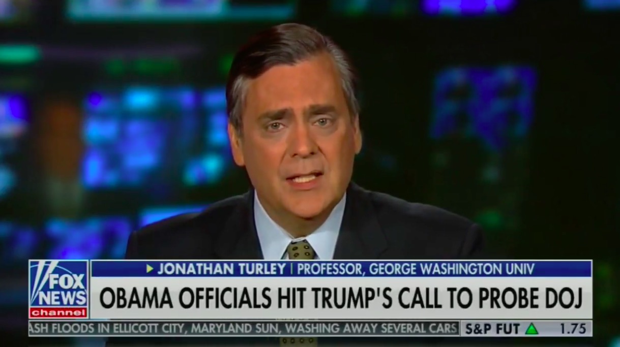 WATCH: Trump Quotes Law Professor Jonathan Turley to Blast Sally Yates ...