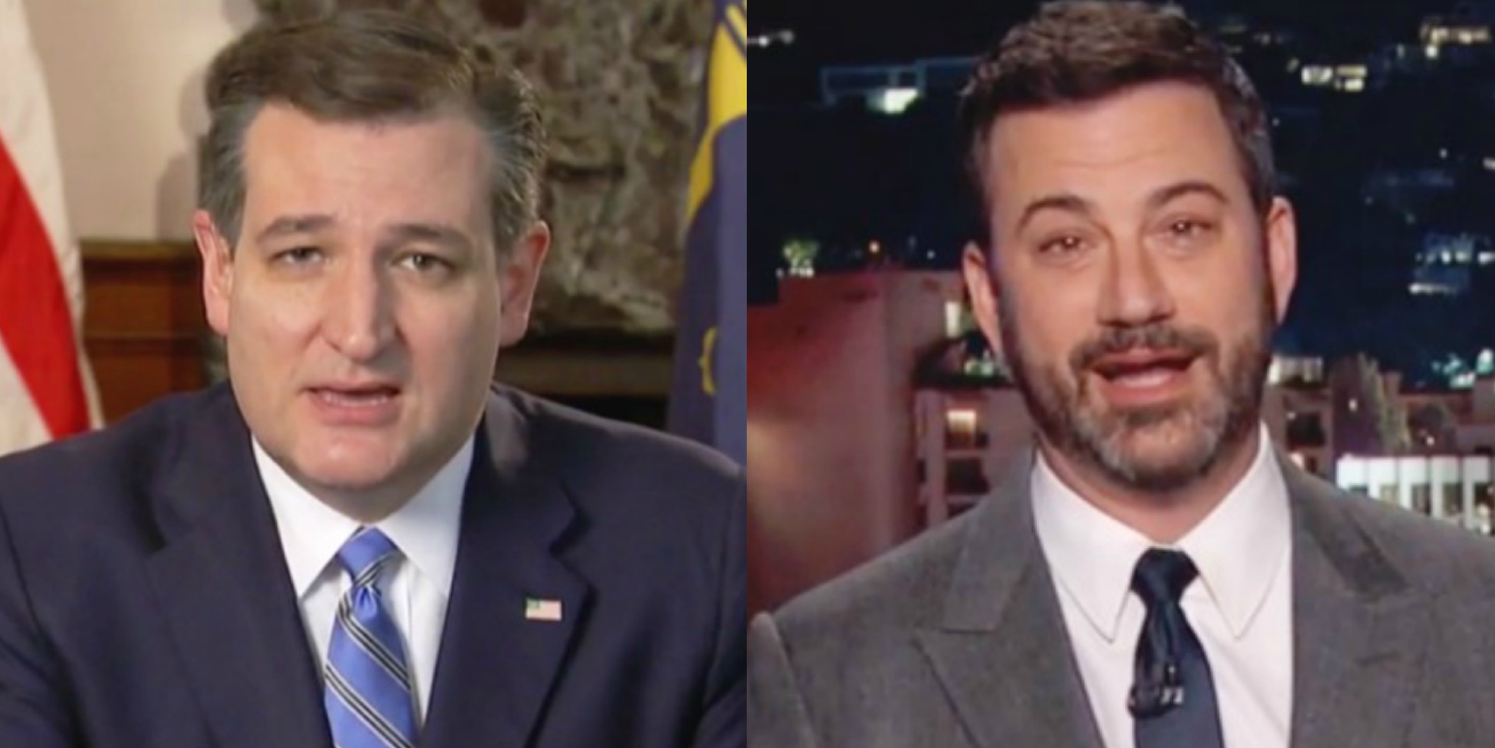 Kimmel Accepts Ted Cruz’s Challenge to a Charity Basketball Game On One ...