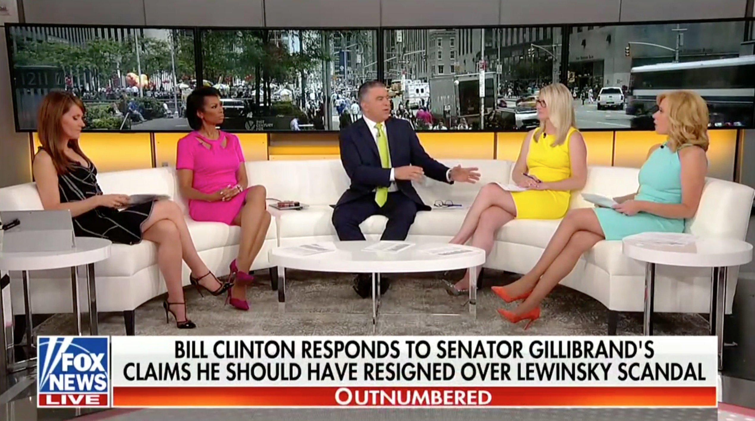 Fox News Outnumbered Panel Blasts President For Affair Fox News Outnumbered Panel Blasts President For Affair