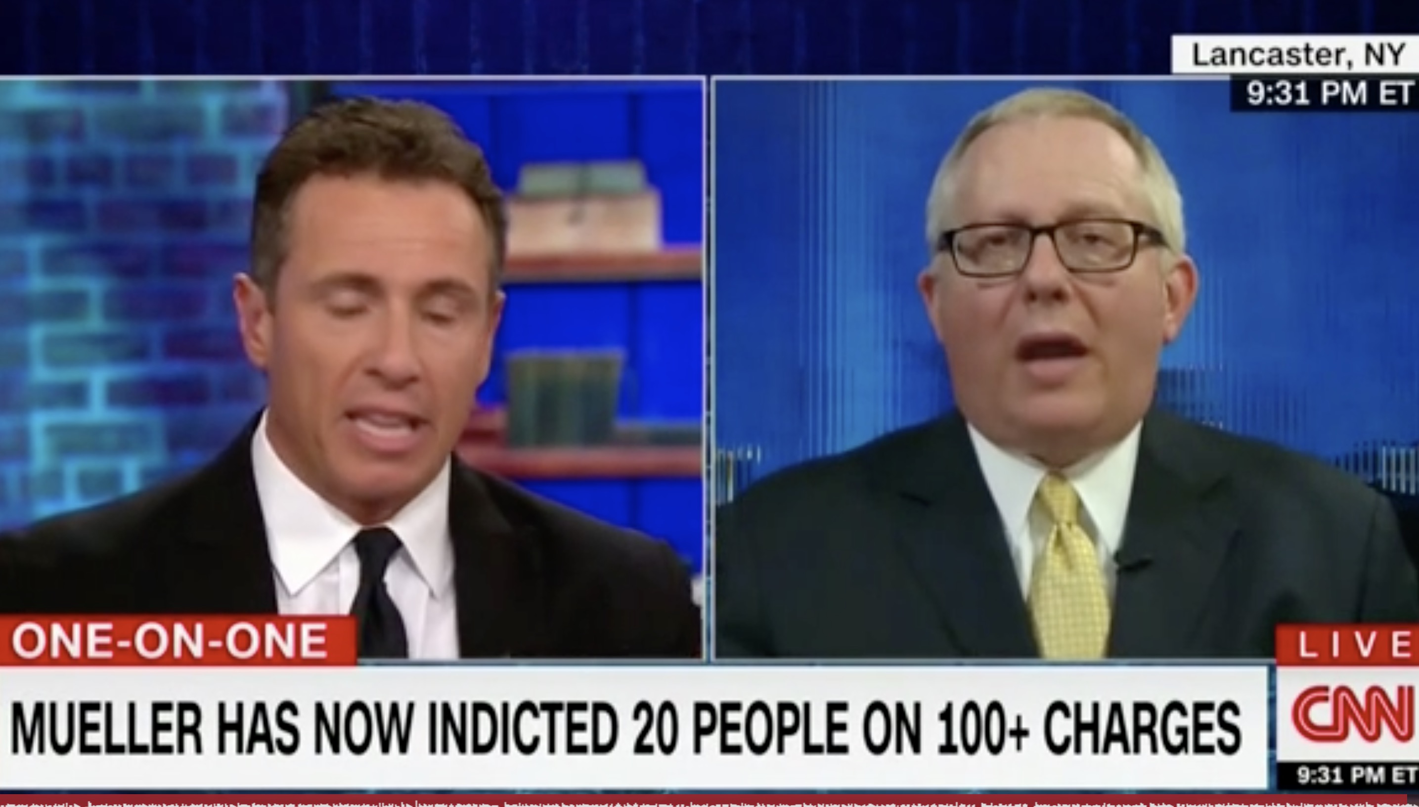 Michael Caputo and Chris Cuomo Battle It Out Over Manafort Indictments ...