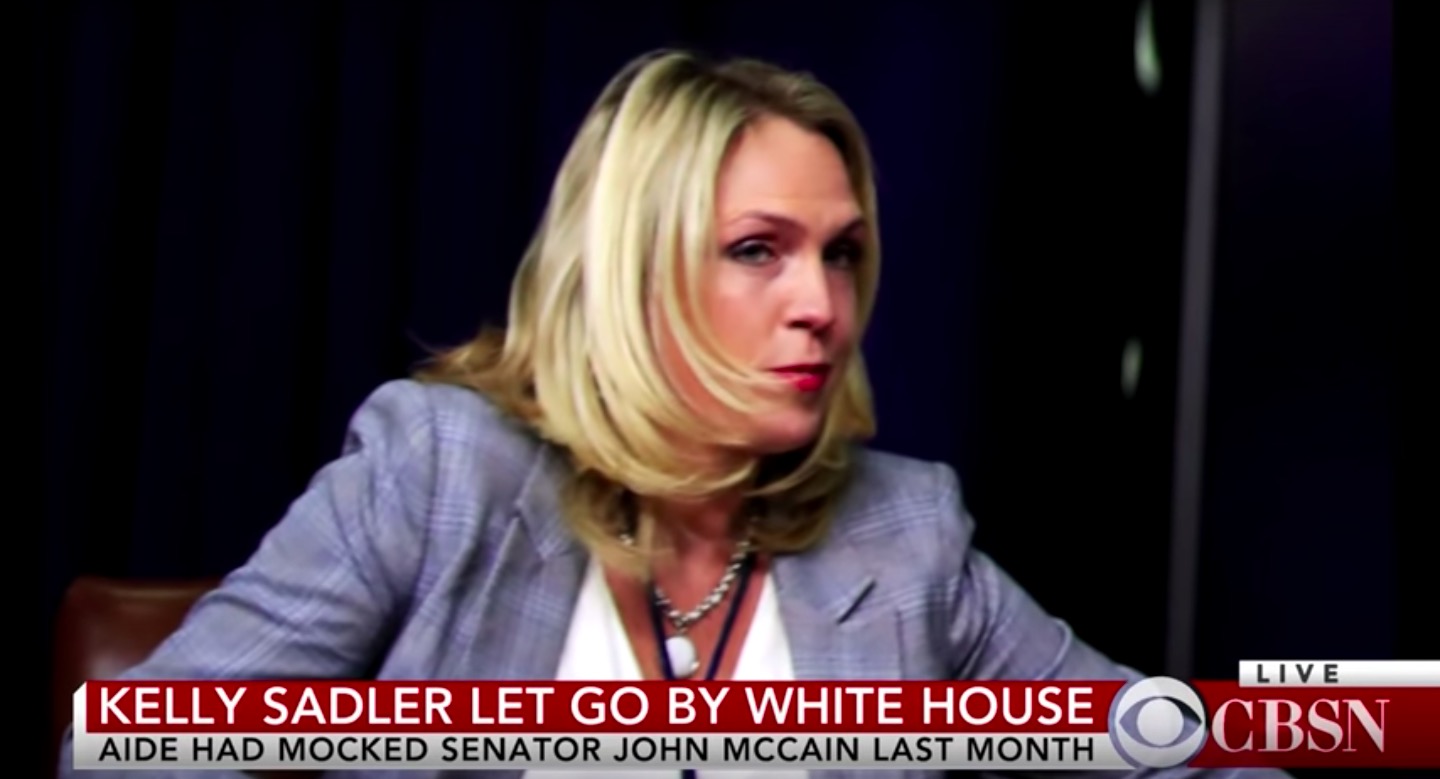 Trump Reportedly Blew Up Over Firing of Kelly Sadler
