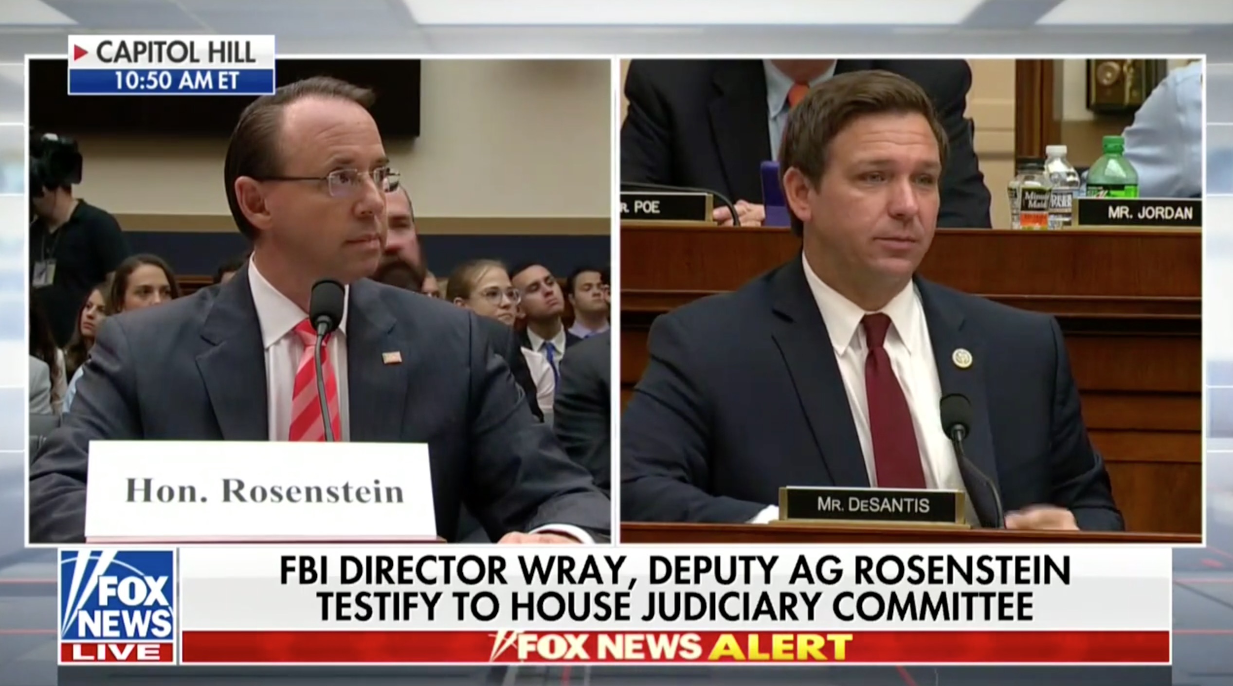 GOP Rep Presses Rosenstein on Mueller Probe: ‘You Should be Recused ...