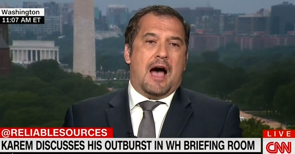 CNN’s Brian Karem Doubles Down on WH Briefing Outburst: I’m Sorry I ...