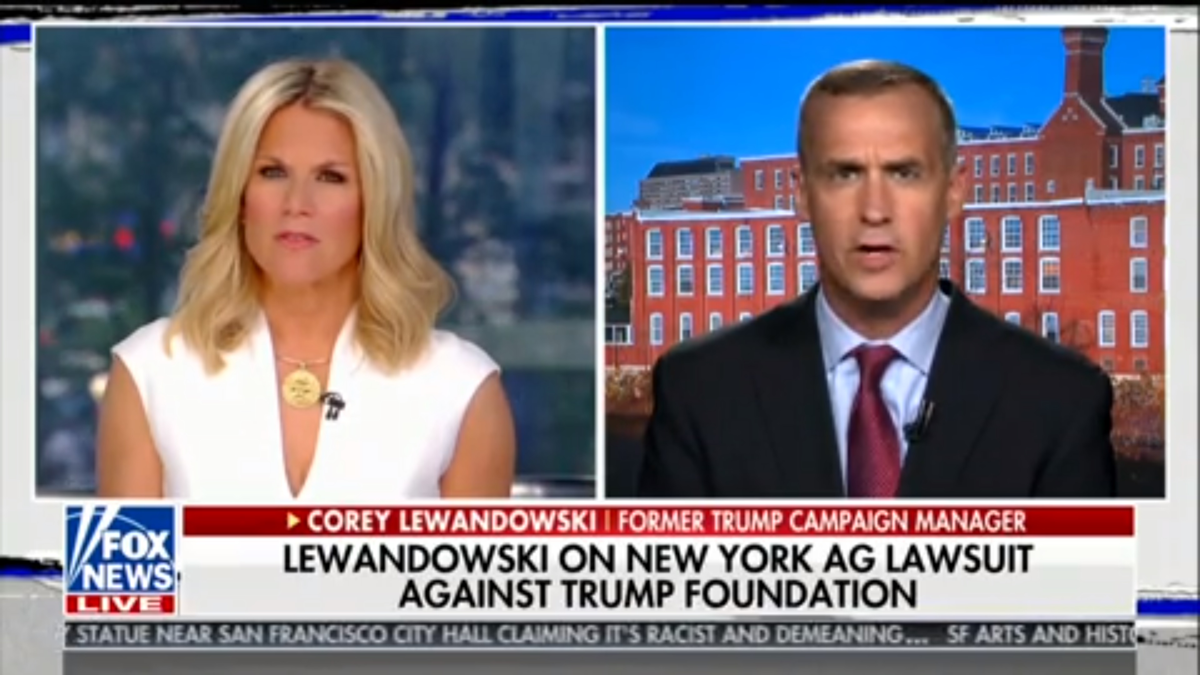Corey Lewandowski Calls AG’s Trump Foundation Suit ‘Politics at Its ...