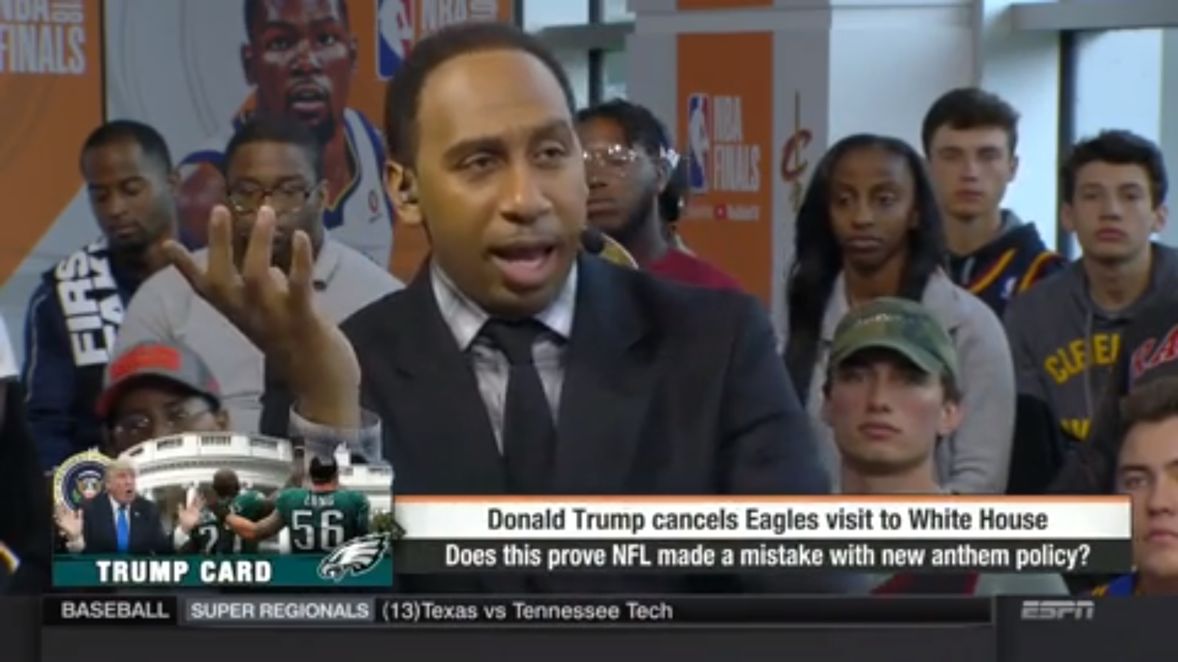 Stephen A. Smith Says Trump is Winning Big on NFL Protests: He’s Got ...