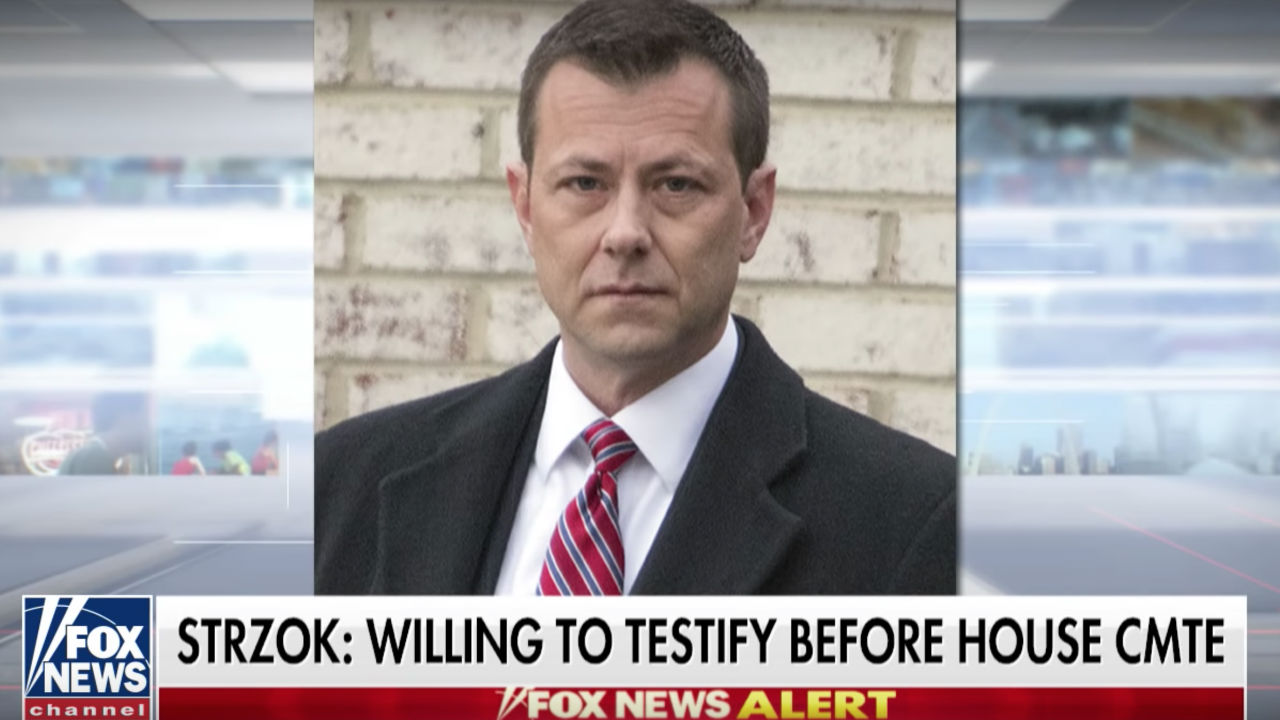 WATCH: Peter Strzok Congressional Hearing LIVE STREAM