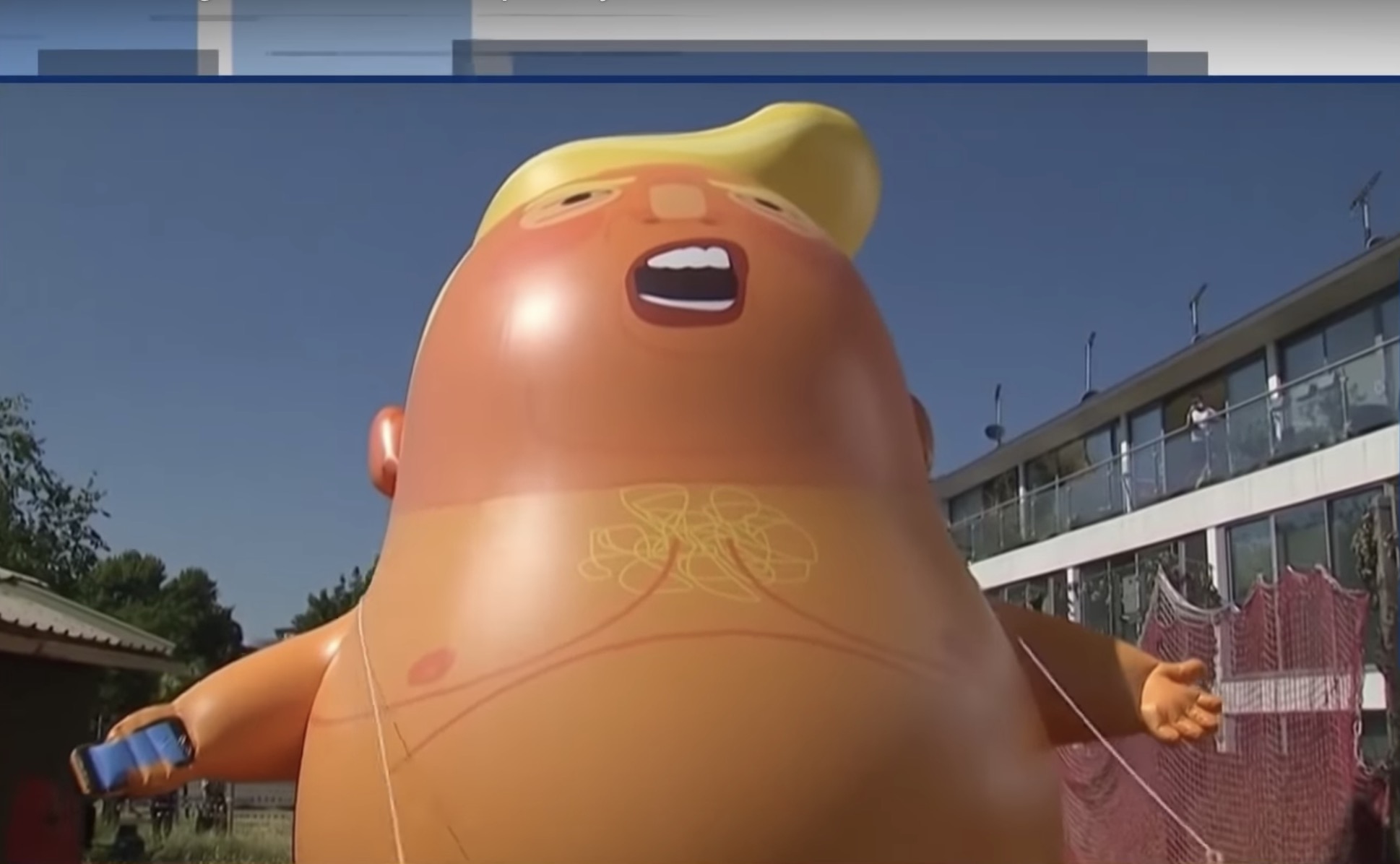 Giant Diaper-Clad ‘Trump Baby’ Blimp Now Set for a World Tour