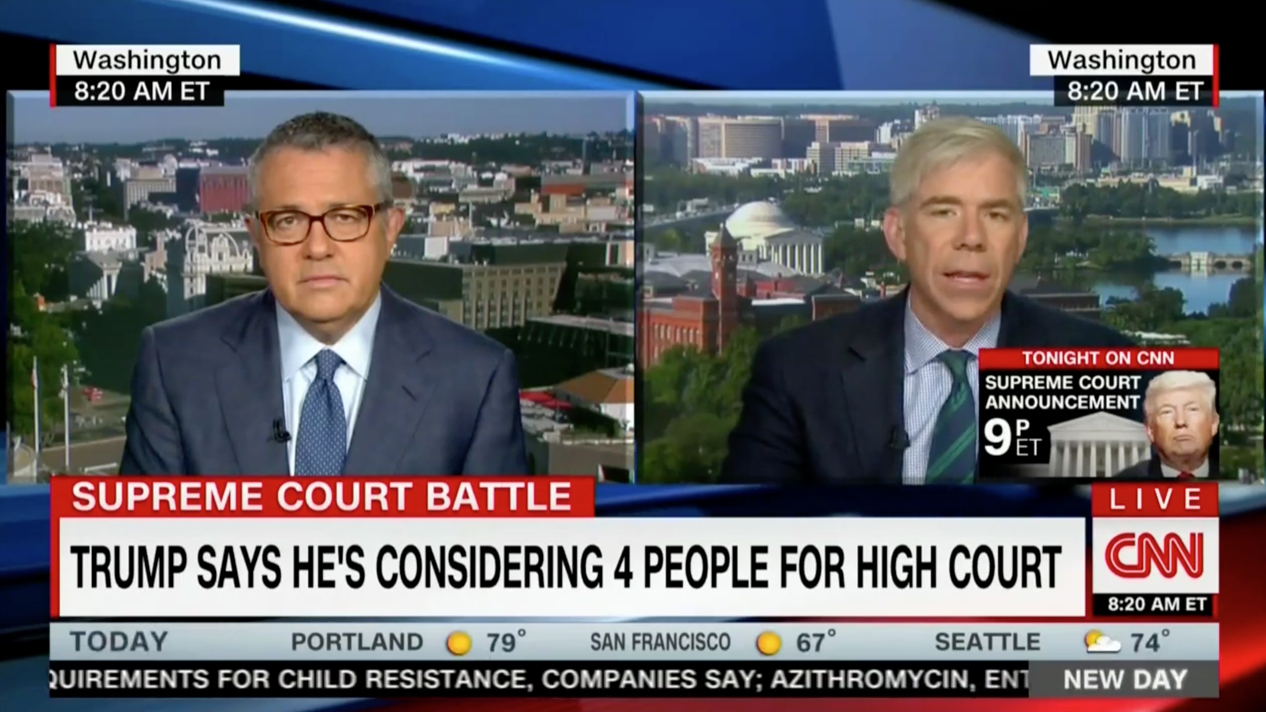 CNN’s David Gregory on Trump Appointing Anti-Roe v Wade Justice: ‘That ...