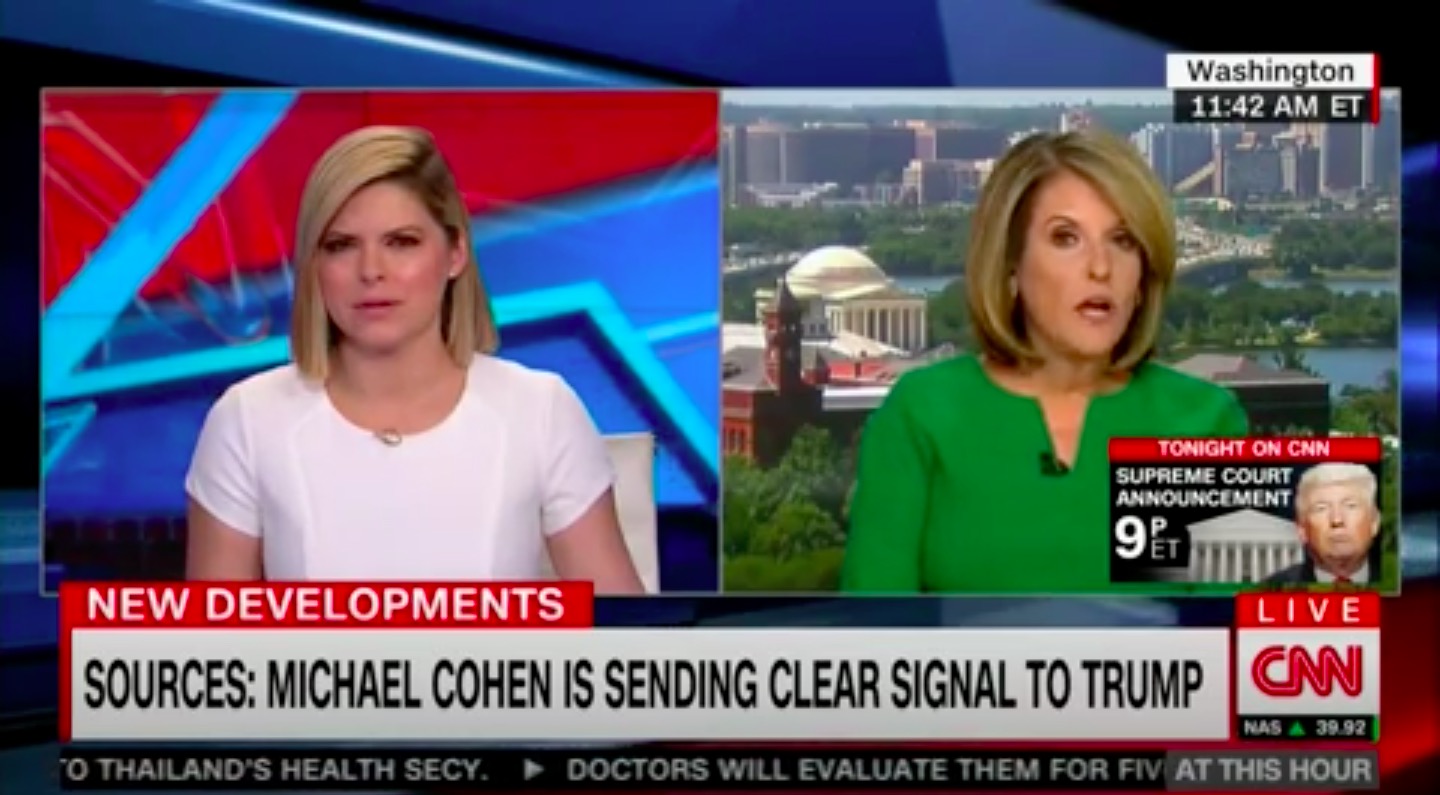 CNN’s Gloria Borger: Sources Saying Michael Cohen Has ‘Hit the Reset ...