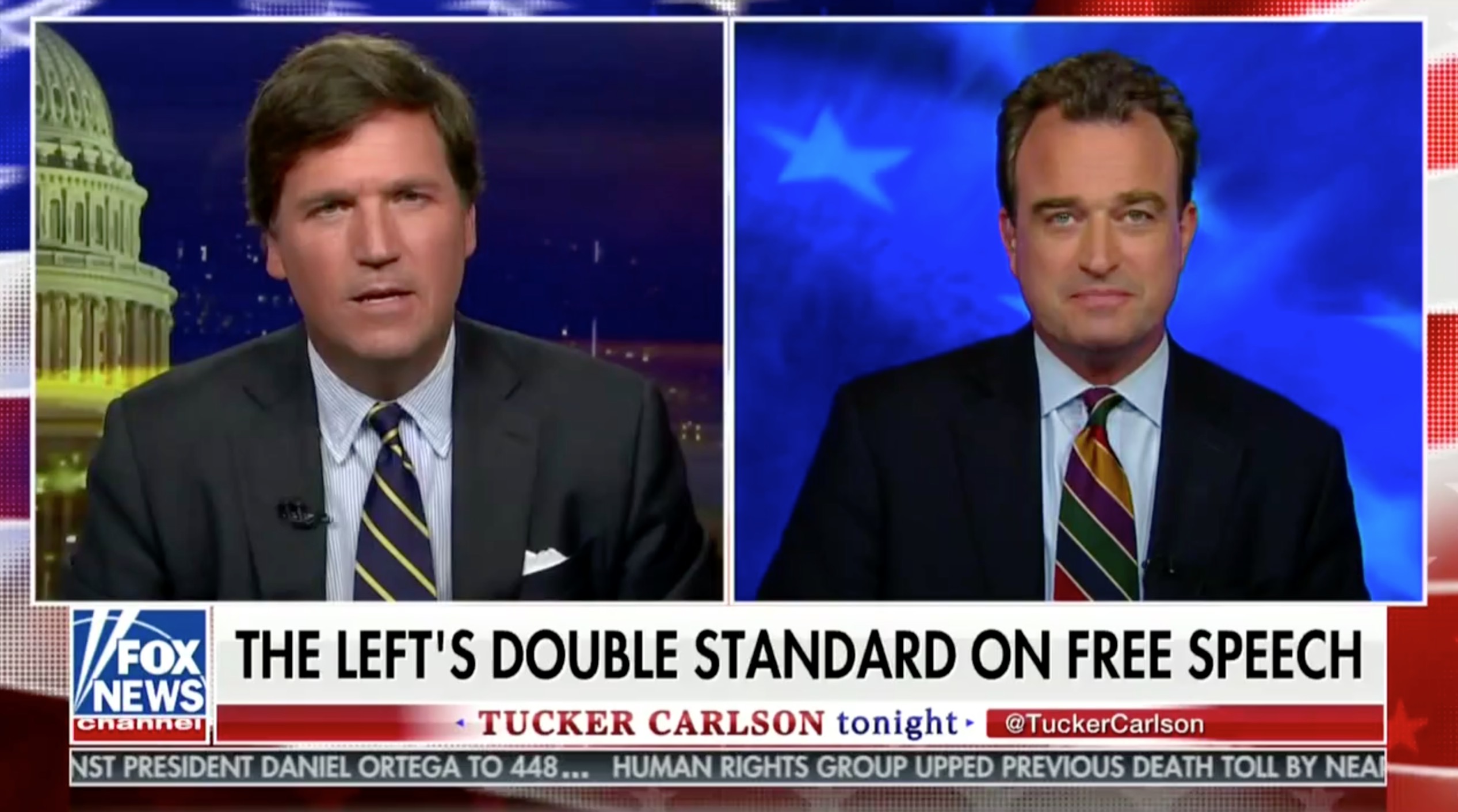 Tucker Carlson Defends Alex Jones