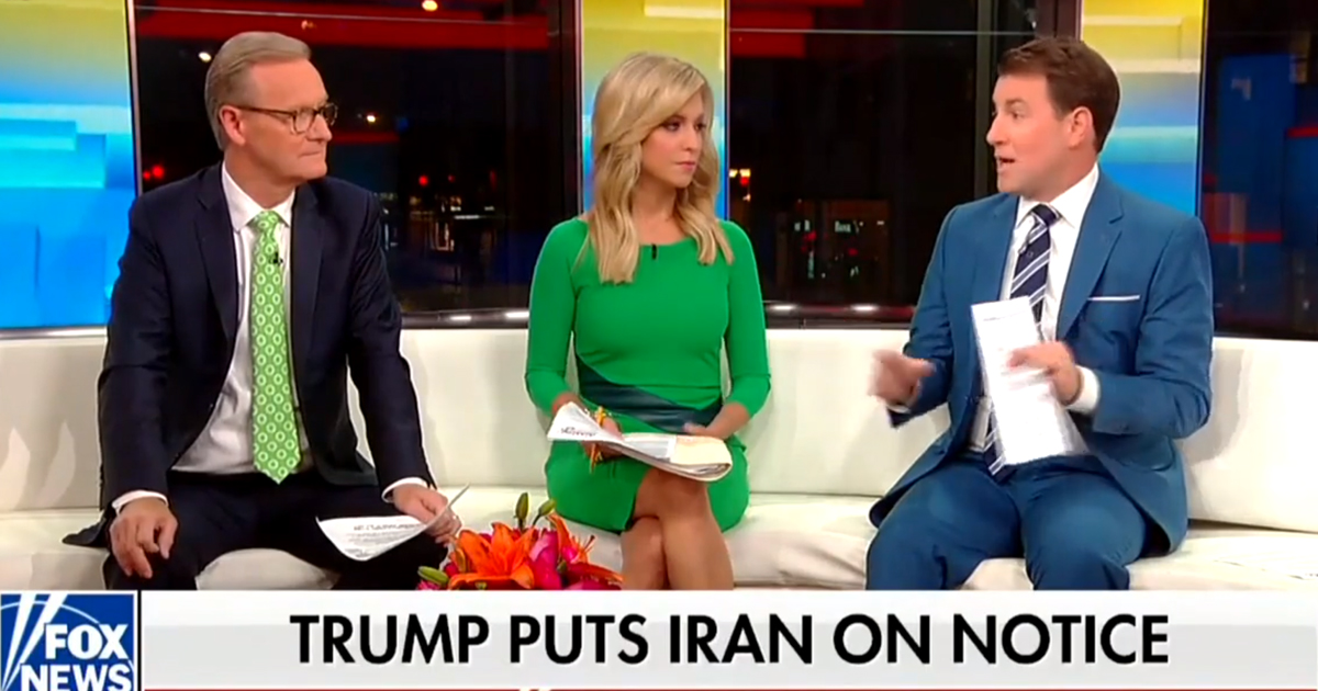 Fox and Friends: We Could Wipe Out Iran with the Push of a Button