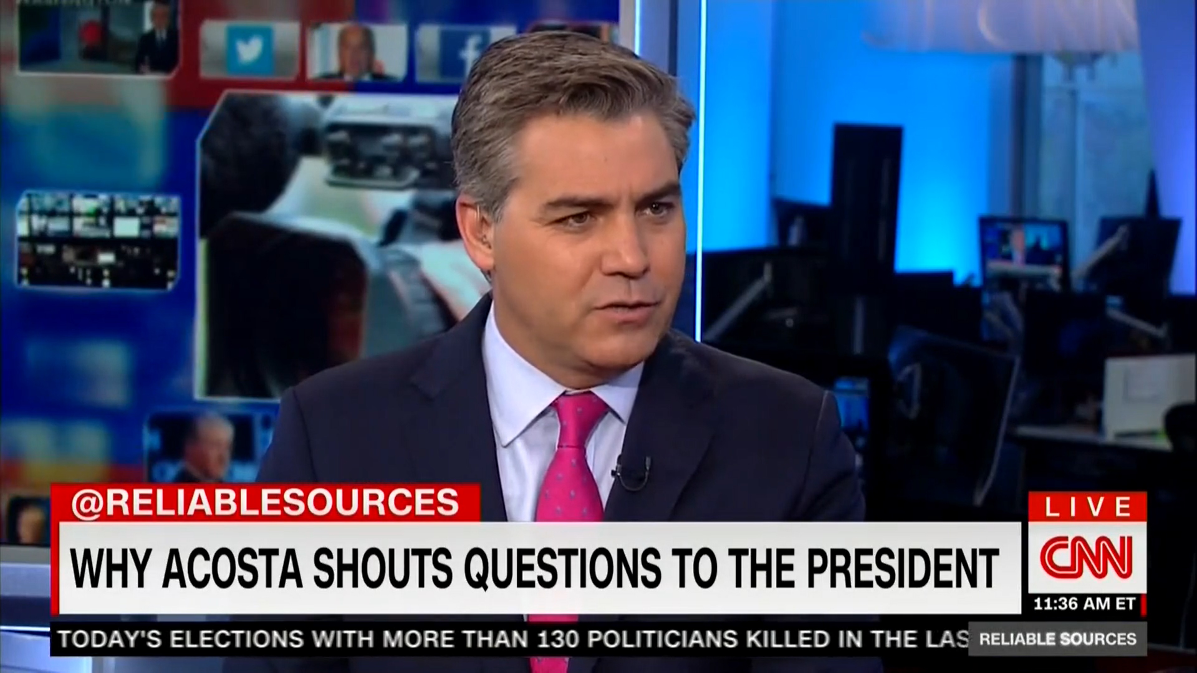CNN’s Acosta Responds to Trump’s Barbs: ‘Takedown? I Don’t Think So’
