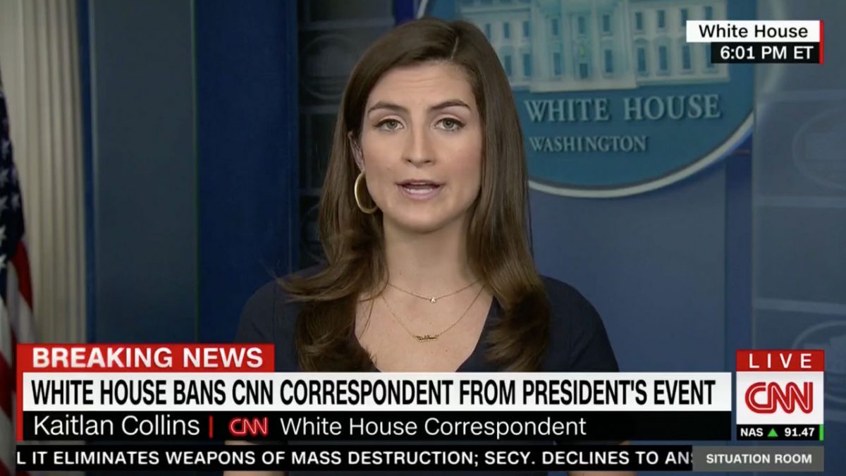 CNN's Kaitlan Collins is a Target of a Social Media Hit Job