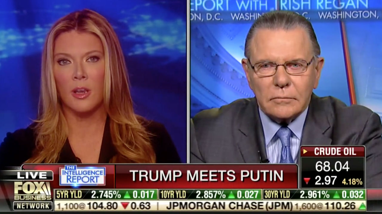 Fox’s Trish Regan and Gen. Jack Keane Shred Trump Over Putin Presser ...