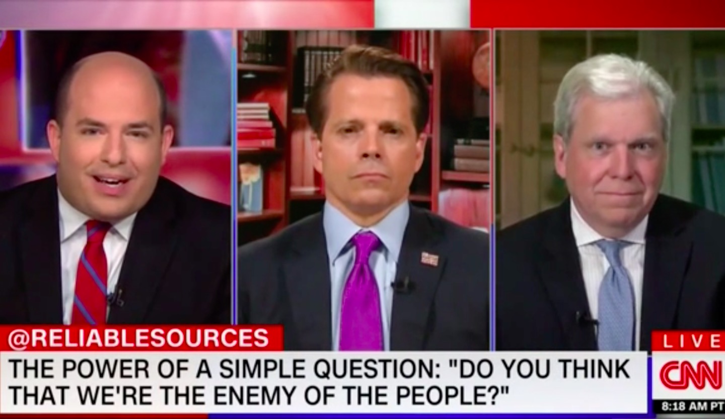 CNN’s Stelter Doubles Down on Call for Sarah Sanders to Correct False ...