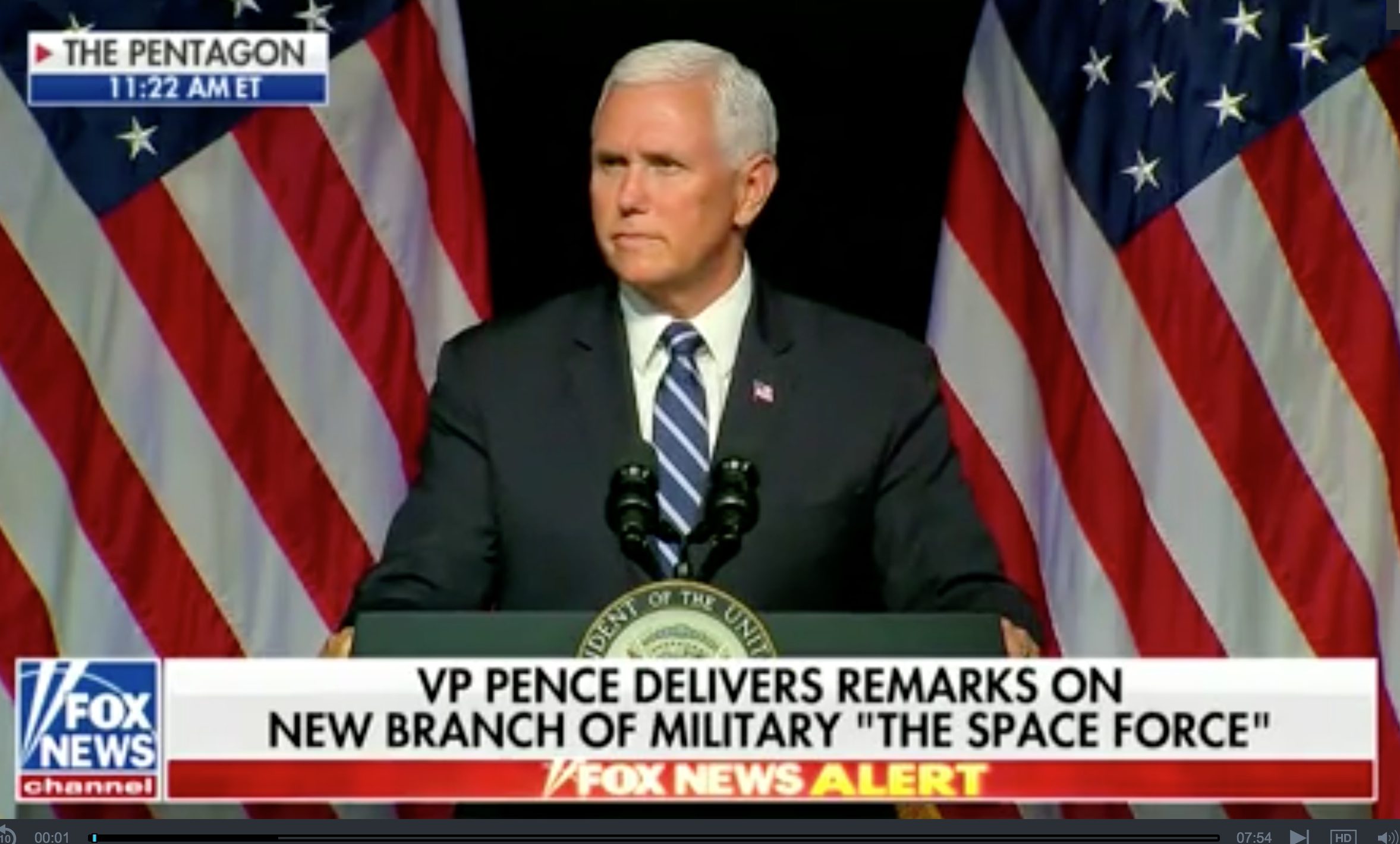 The White House Officially Rolled Out the Space Force, And Twitter ...