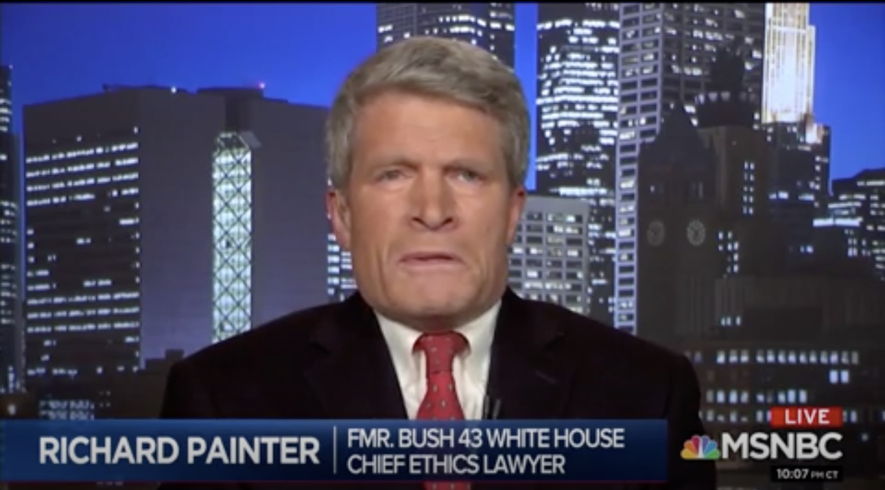 Richard Painter Slams Congress for Doing ‘Nothing’ in Wake of Trump’s ...
