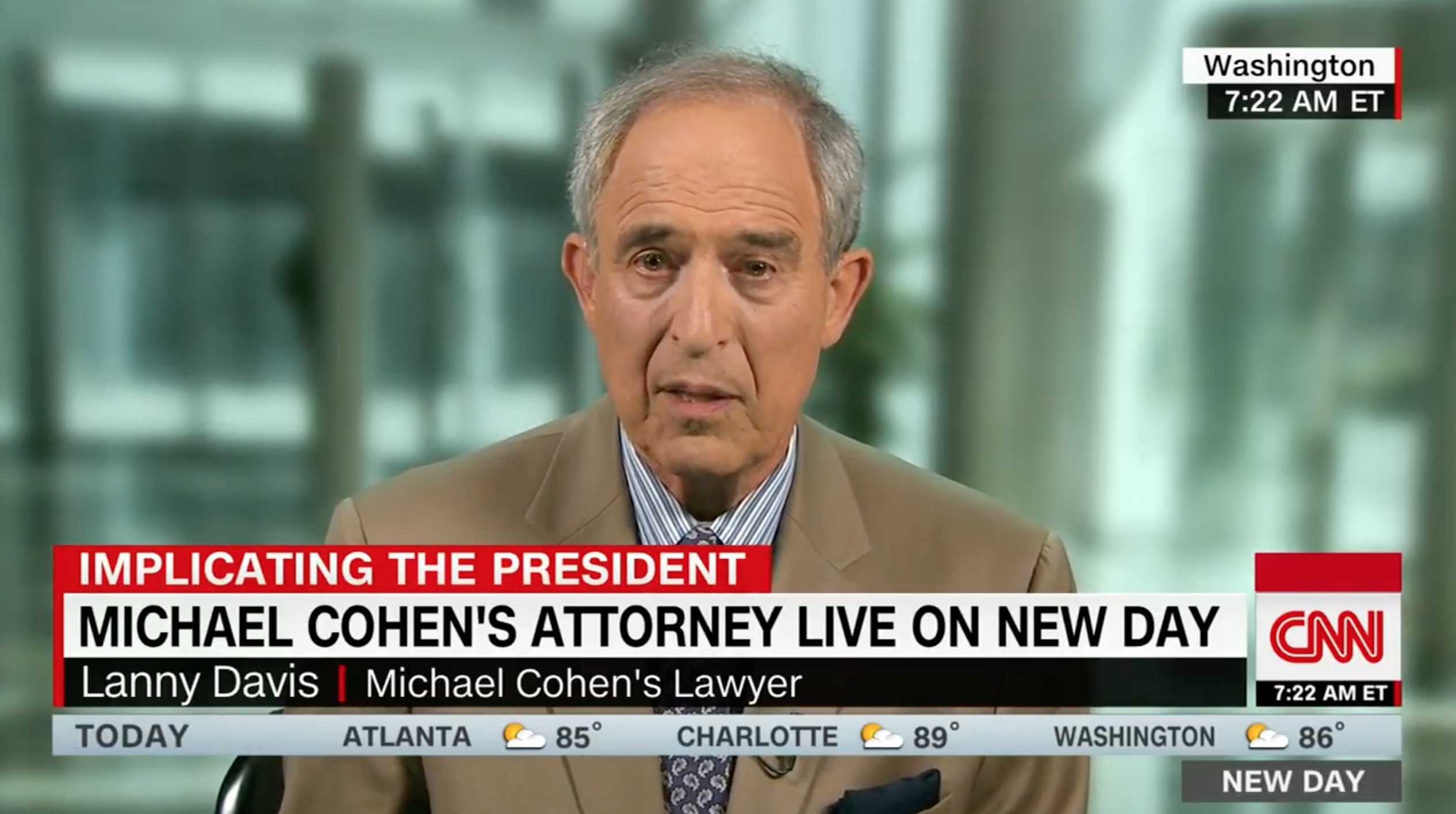 Lanny Davis Admits to Being a Source For CNN’s Bombshell Report Trump ...