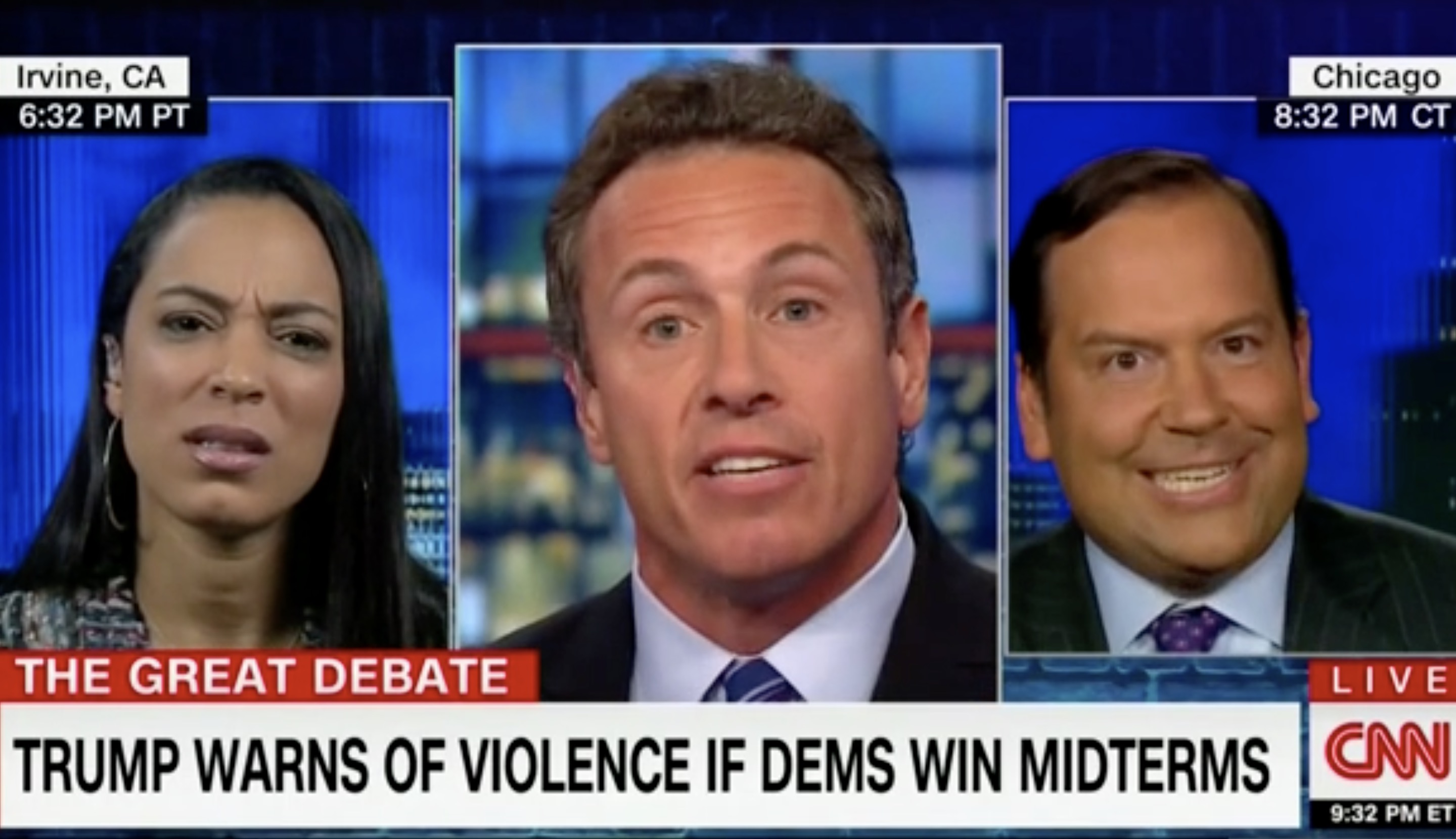 CNN’s Cuomo Pummels Steve Cortes: You Get Info on My Show From ‘Your ...