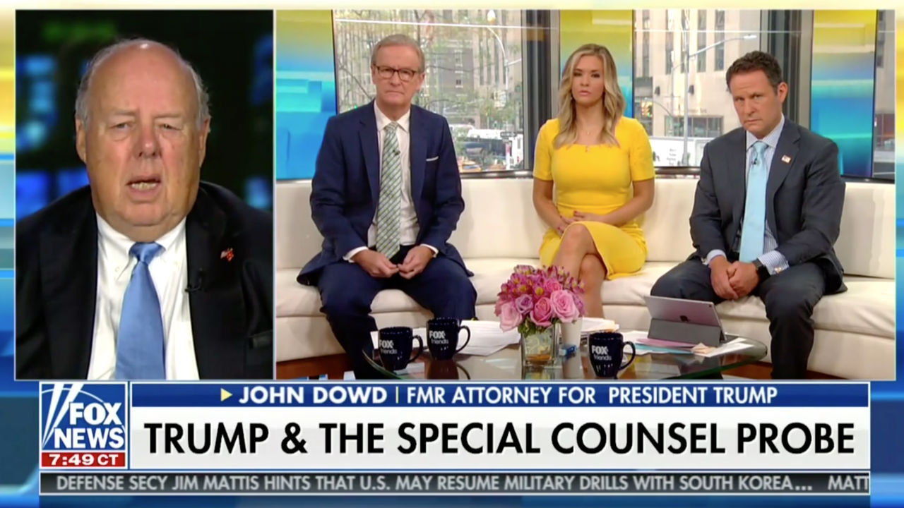 Former Trump Lawyer John Dowd: ‘No Reason for the President to Answer ...