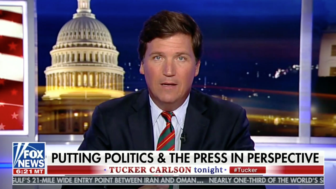 Tucker Carlson on McCain Media Coverage: They’re ‘Dictating What ...