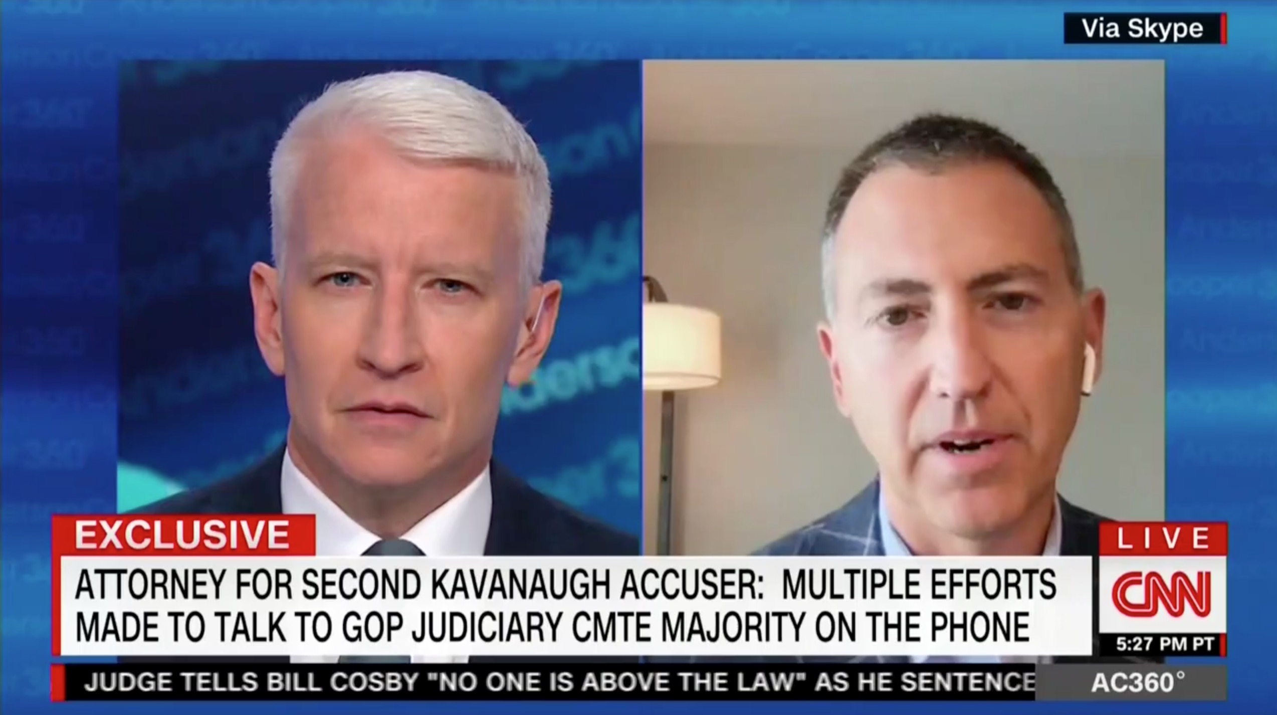 Debbie Ramirez Lawyer John Clune Defends Kavanaugh Claims