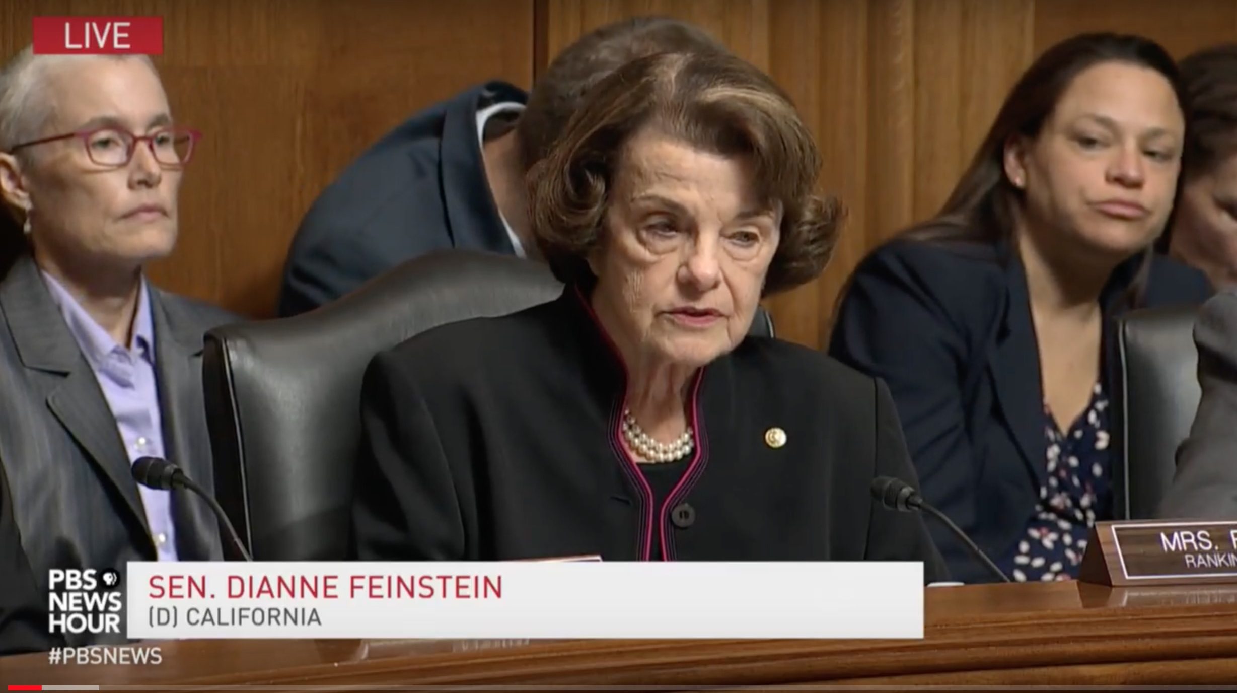 WATCH: Dianne Feinstein Takes Aim at Trump, GOP and Kavanaugh