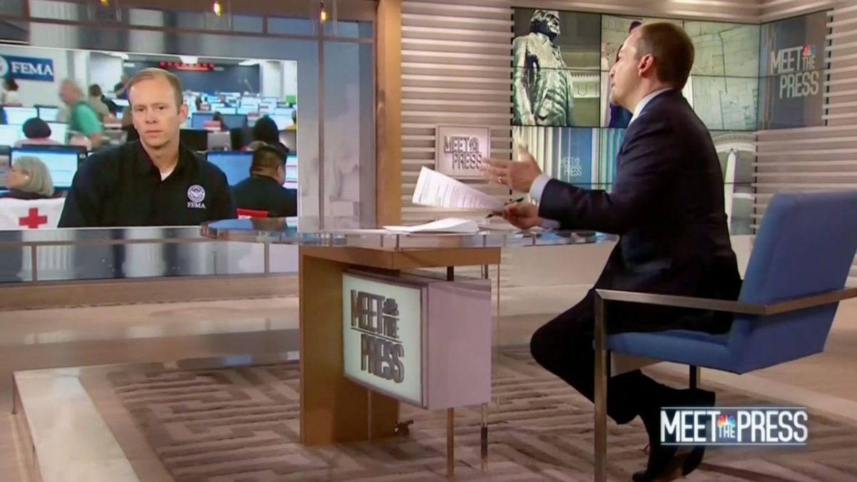 FEMA Administrator Brock Long on Trump's Puerto Rico Death Toll Tweets ...