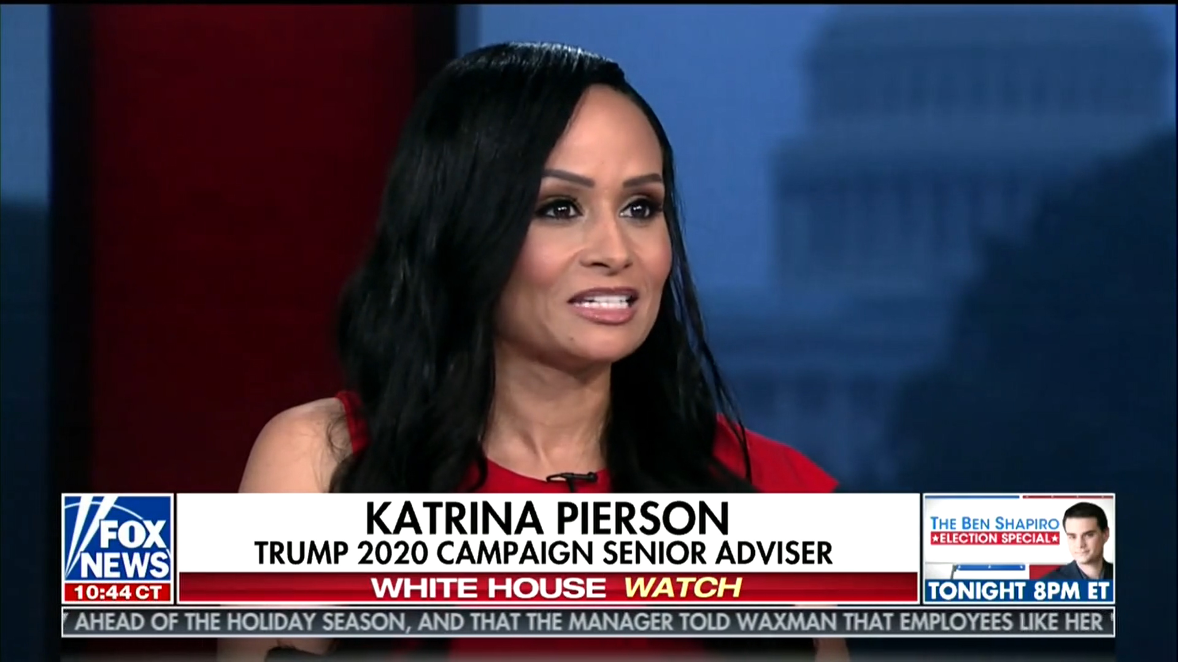 Fox’s Howard Kurtz Grills Katrina Pierson Over Trump’s Christine Ford ...